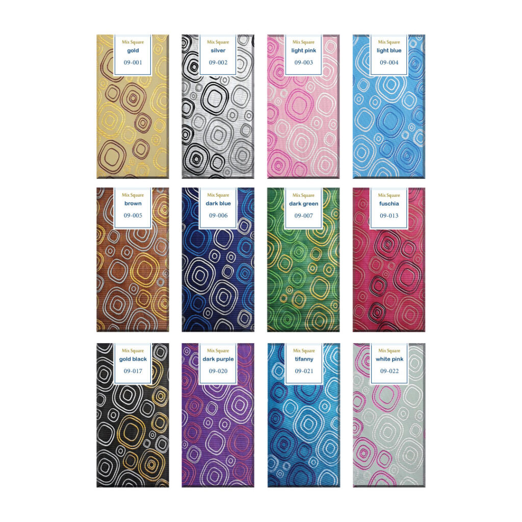 Chocolate Paper - Laminated - MIX SQUARE - Si Bonne LLC