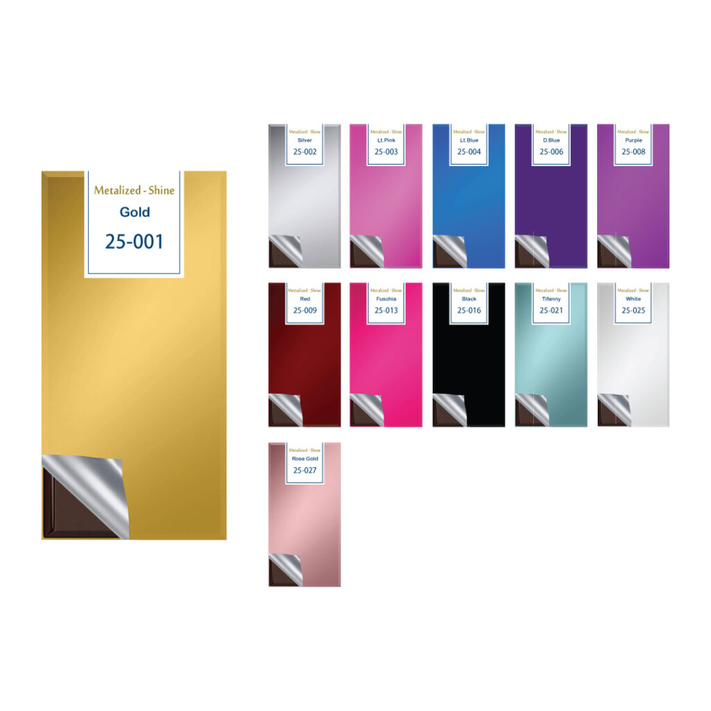 Chocolate Paper - Metalized - Shine - Si Bonne LLC